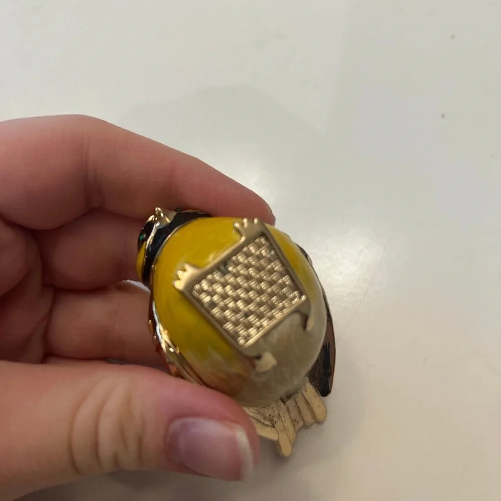 Other | Bejeweled Small Sparrow Bird Trinket Box | Poshmark